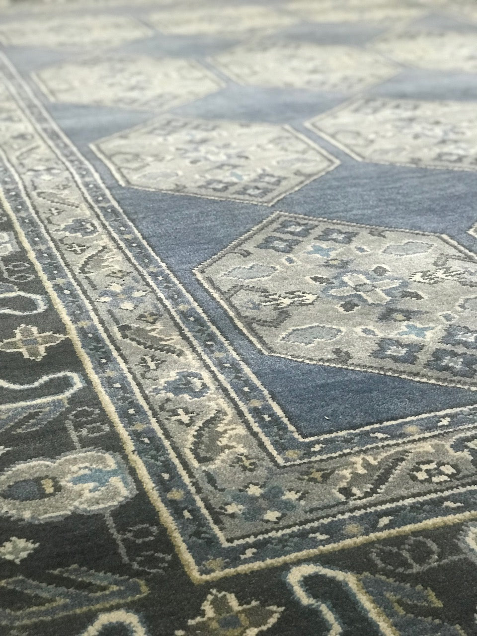 Classique Collection (CL-4) Deep Blue Rug – Refined Carpet | Rugs