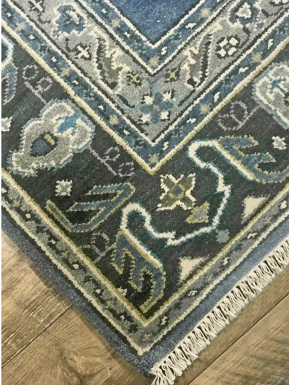 Classique Collection (CL-4) Deep Blue Rug – Refined Carpet | Rugs